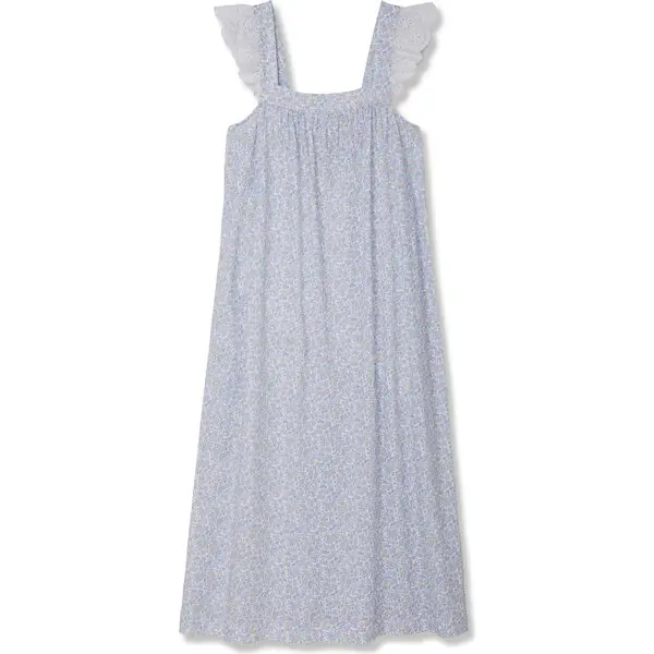PETITE PLUME Clara Fleur Blanche Nightgown - White