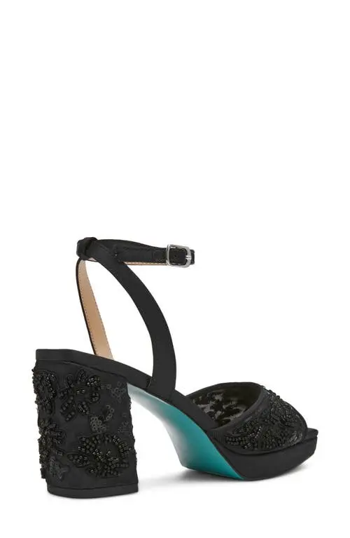 Betsey Johnson Junie Sandal - Black
