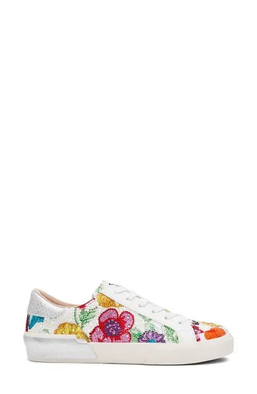 Betsey Johnson Damon Embellished Sneakers - Bright Multi