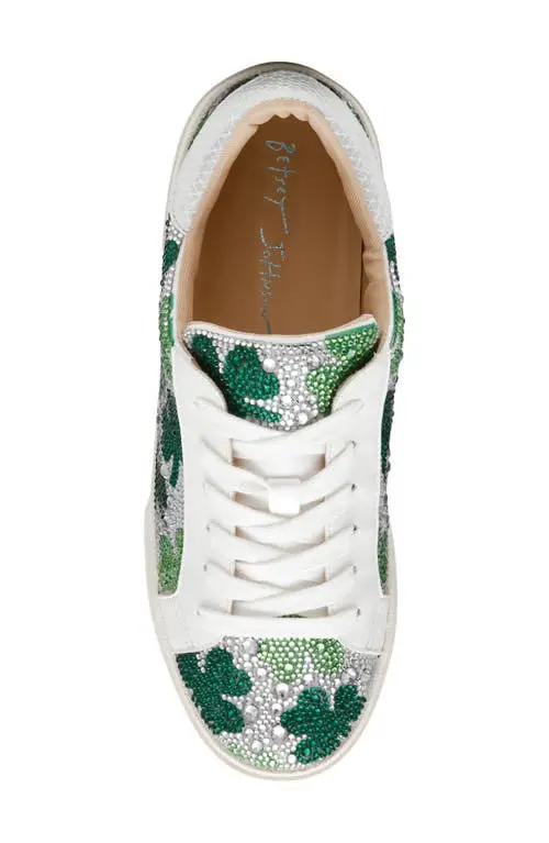Betsey Johnson Damon Embellished Sneakers