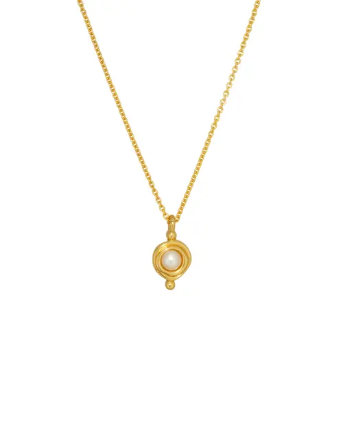 OTTOMAN HANDS Birthstone Pendant Necklace - June