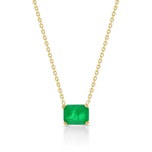 GEMMA AZZURRO Ivy Emerald Necklace - Green