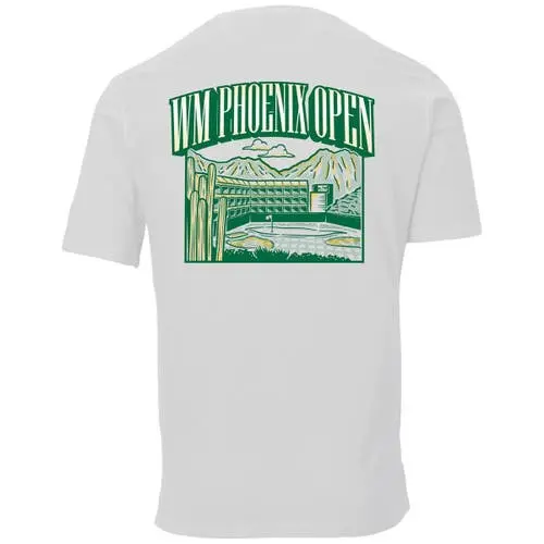 AHEAD Wm Phoenix Open 16th Stadium Chapman T-shirt - White