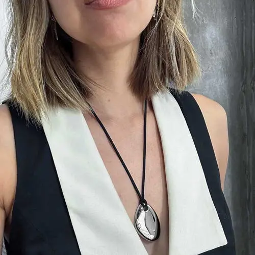 OUTOFOFFICE Bold Sculptural Cord Necklace