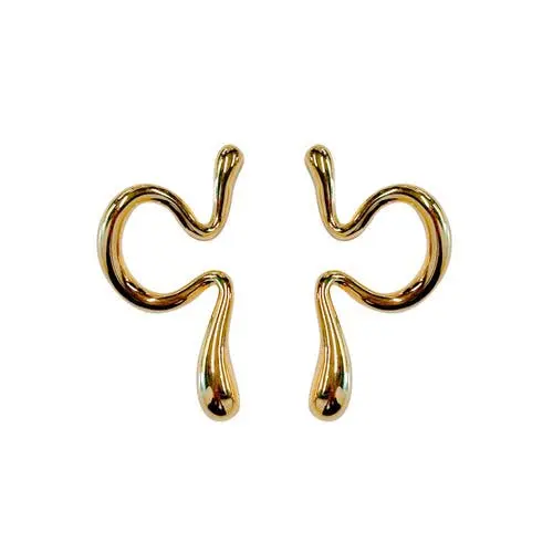 OUTOFOFFICE Mini Luxe Ear Cuff - Gold