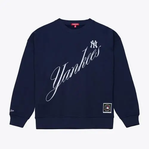 Mitchell & Ness New York Yankees Script Sweatshirt