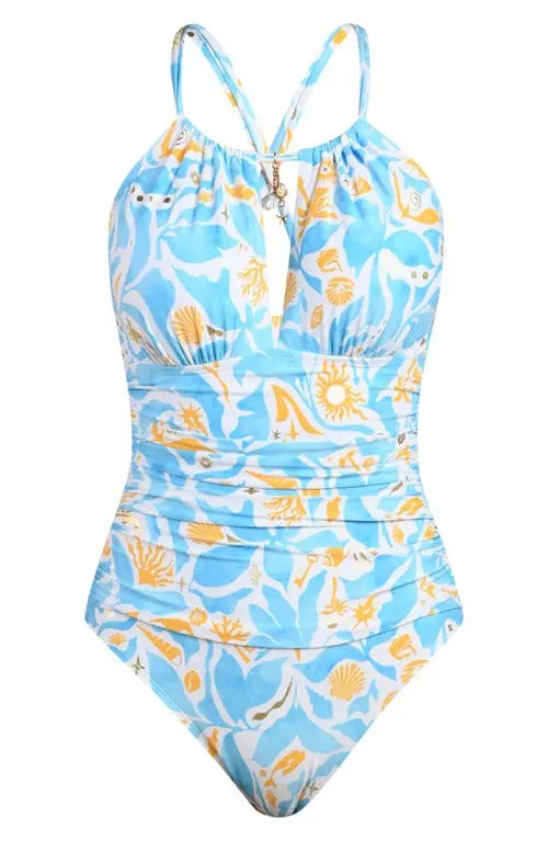 La Blanca Keyhole One-piece Swimsuit