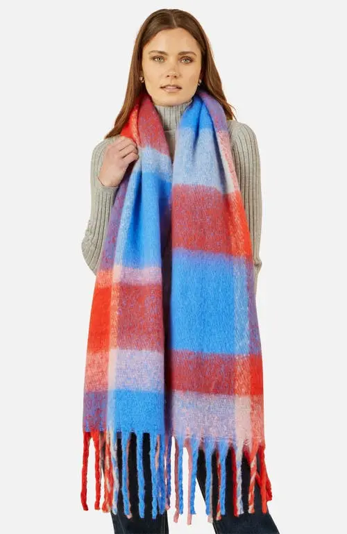 YUMI Check Super Soft Scarf - Multi