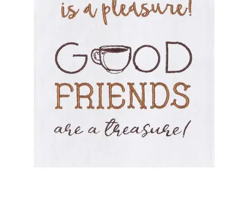 C&F HOME Good Coffee Is A Pleasure Towel