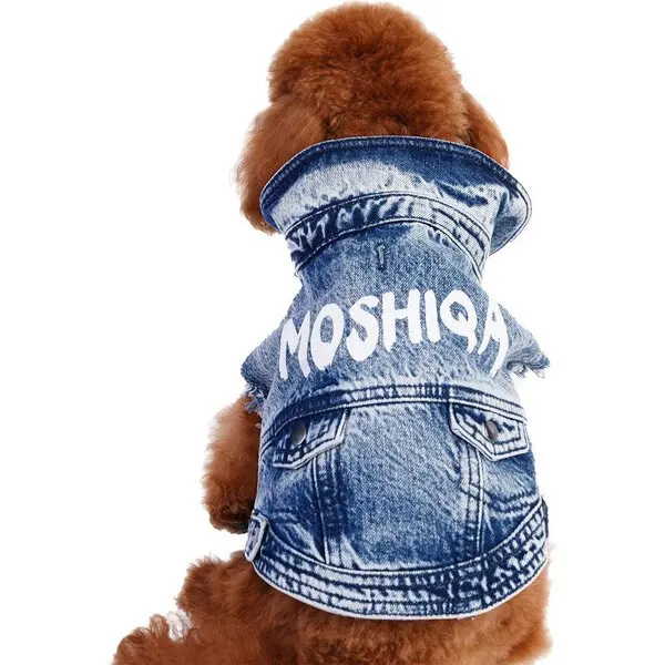 MOSHIQA Denim Dog - Blue