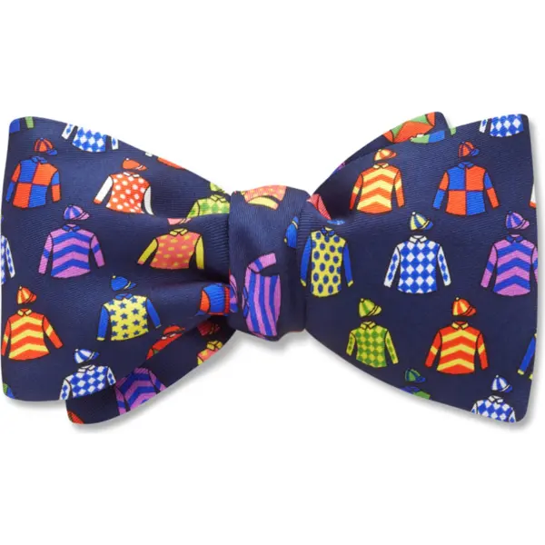 BEAU TIES OF VERMONT Newmarket Bow Tie - Standard Self-tie