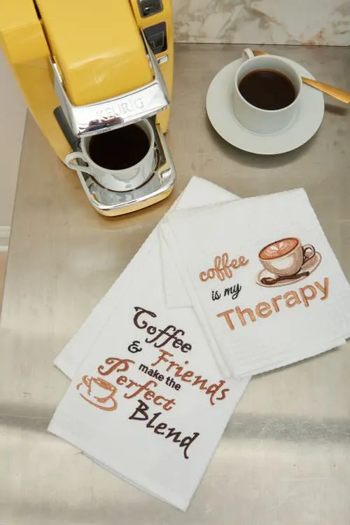 C&F HOME Coffee & Friends Make The Perfect Towel