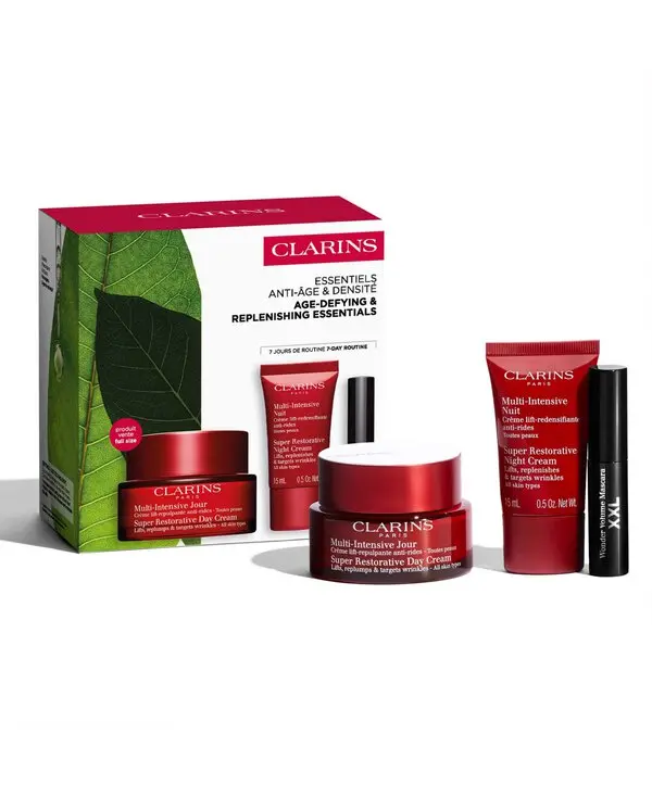 Clarins 3-pc. Super Restorative Anti-aging Skincare Starter Kit Set - No Color