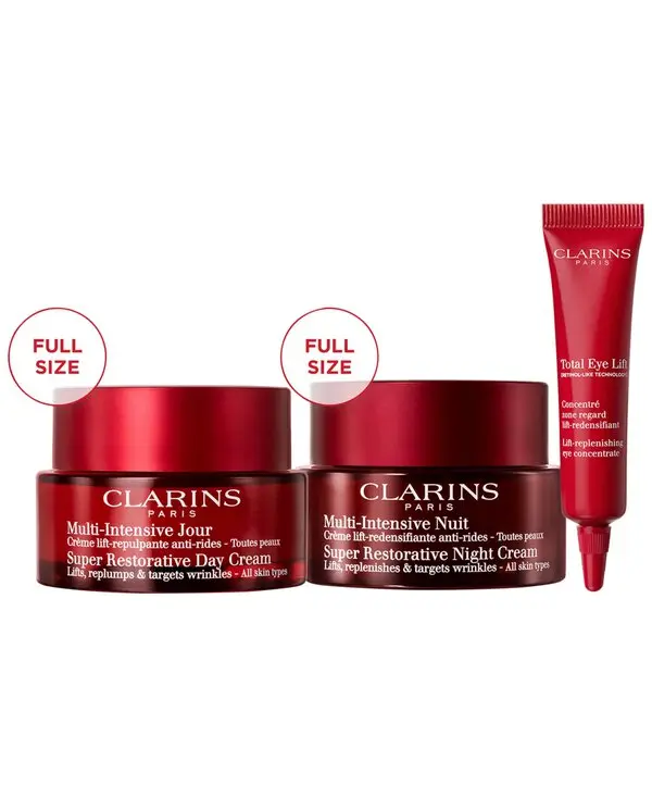 Clarins 3-pc. Super Restorative Day And Night Kit Set