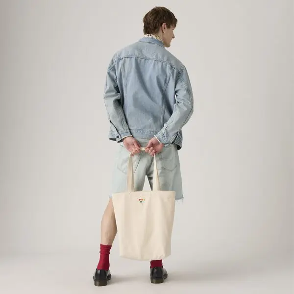 LEVI'S Pride Patchwork Star Icon Tote