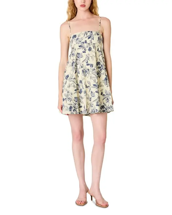 NIA Girasol Floral Mini Dress