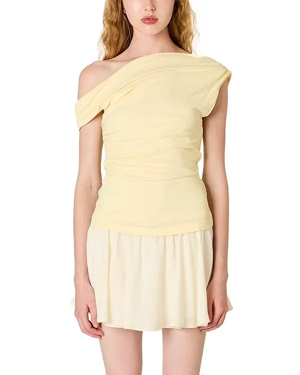 NIA Mariposa One Shoulder Top
