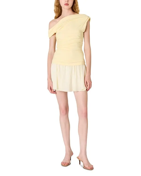 NIA Mariposa One Shoulder Top