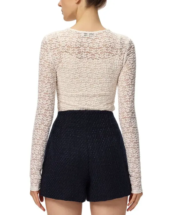 ELODIE THE LABEL Ciela Lace Top