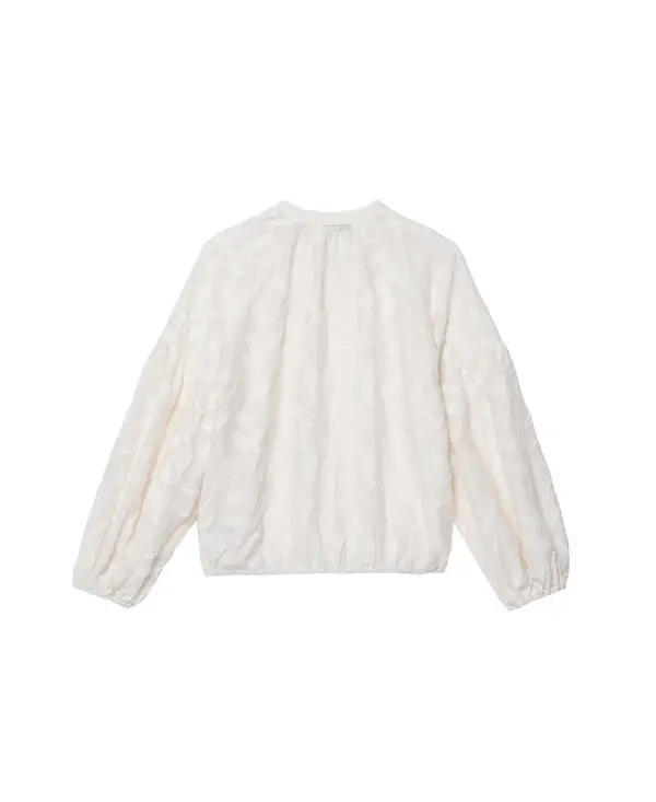 Mint Velvet Floral Jacquard Blouse