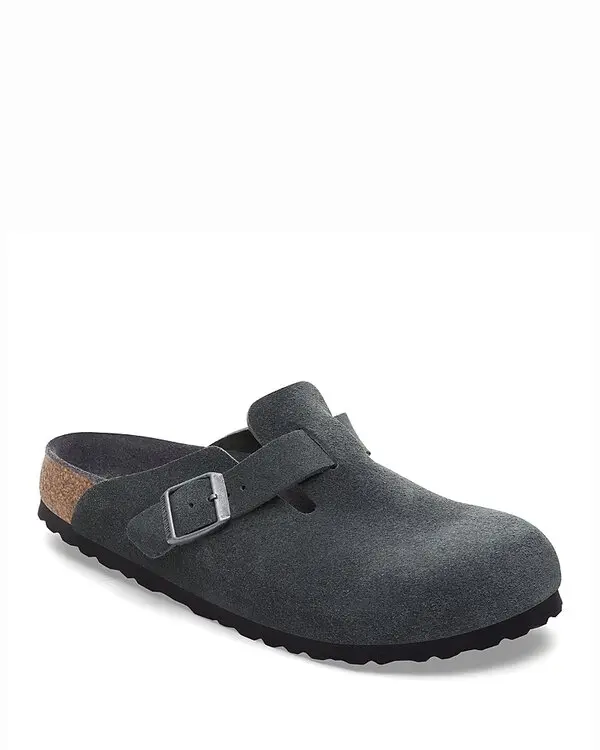 BIRKENSTOCK Boston Clogs - Charcoal