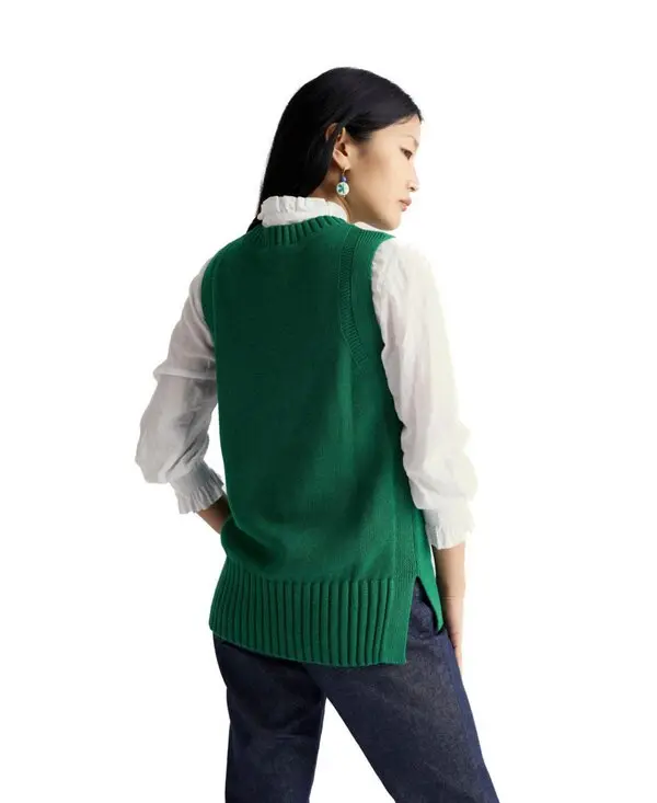 SEASALT CORNWALL Redstart Sleeveless Sweater