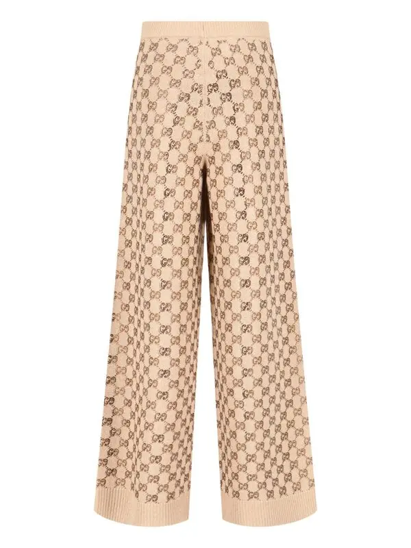 Gucci Wide Leg Knit Pants