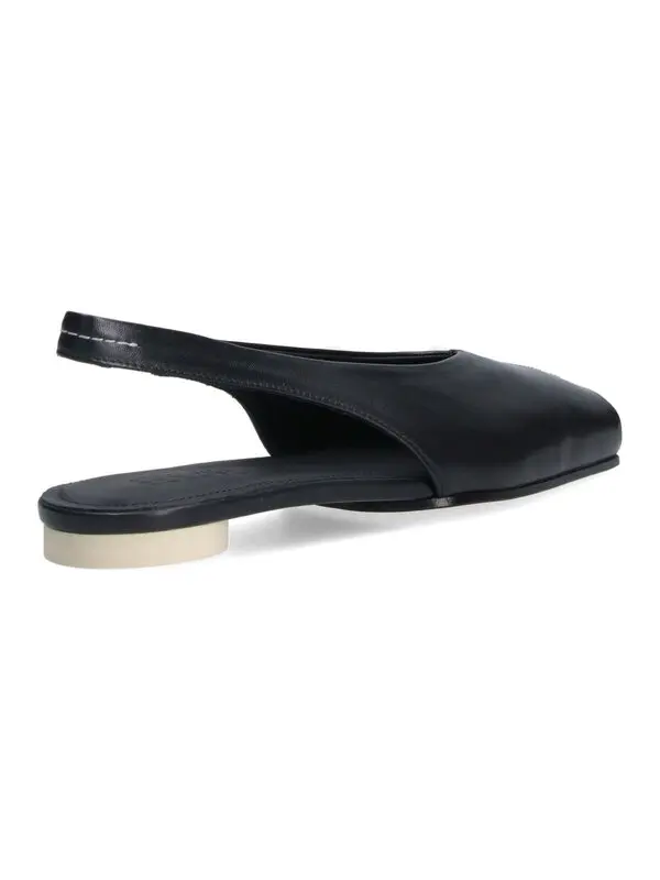 MAISON MARGIELA Slingback Ballet Flats - Black