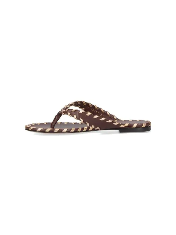 GIANVITO ROSSI Shanti Thong Sandals