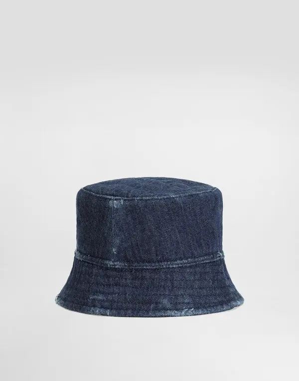 Dolce & Gabbana Bucket Hat With Logo Plate