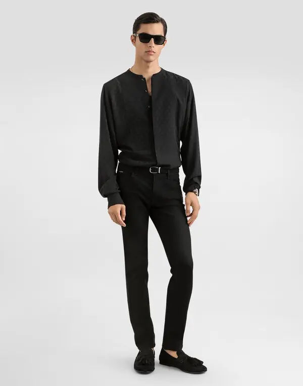 Dolce & Gabbana Patchwork Denim Trousers