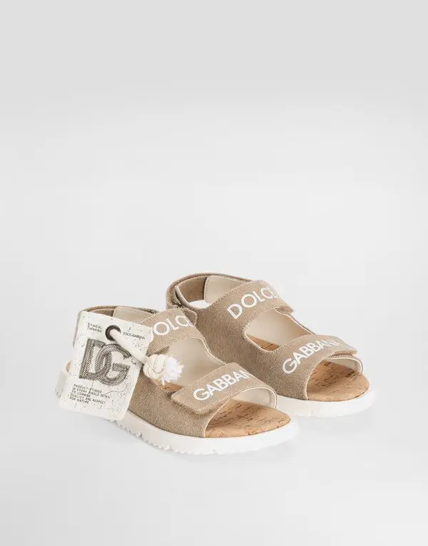 Dolce & Gabbana Canvas Sandals