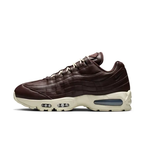 Nike Air Max 95 Big Bubble Leather Sneakers - Brown