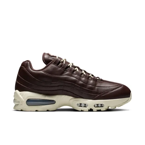Nike Air Max 95 Big Bubble Leather Sneakers - Brown