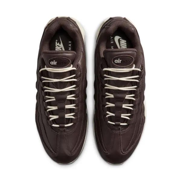 Nike Air Max 95 Big Bubble Leather Sneakers - Brown