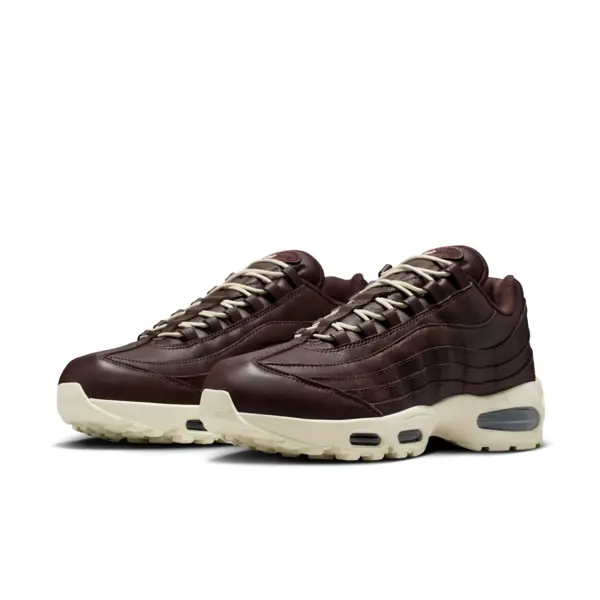 Nike Air Max 95 Big Bubble Leather Sneakers - Brown