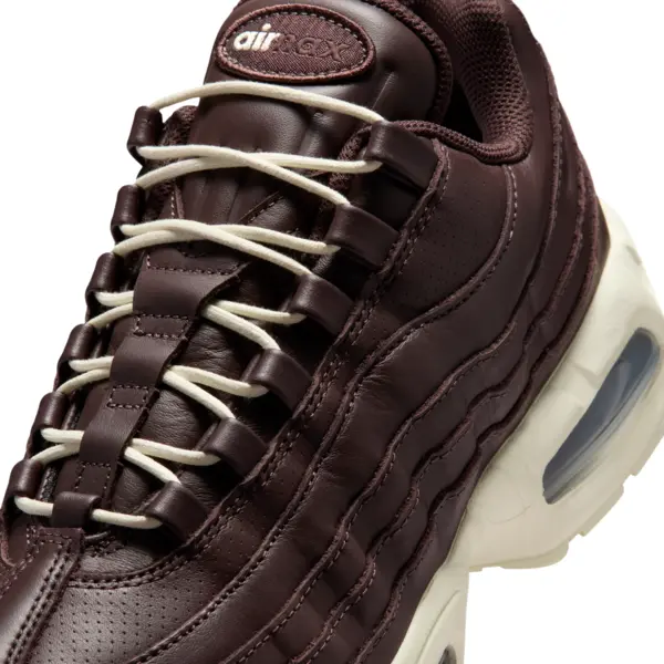 Nike Air Max 95 Big Bubble Leather Sneakers - Brown