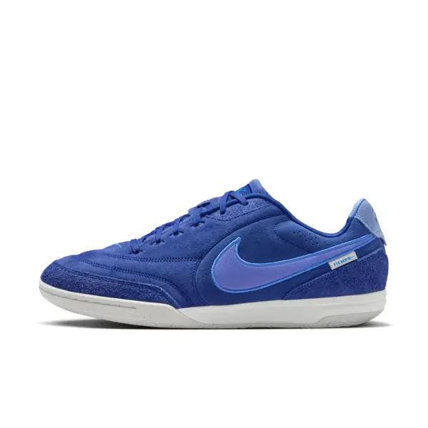Nike Tiempo Streetgato Prm Indoor/court Low-top Soccer Shoes - Blue