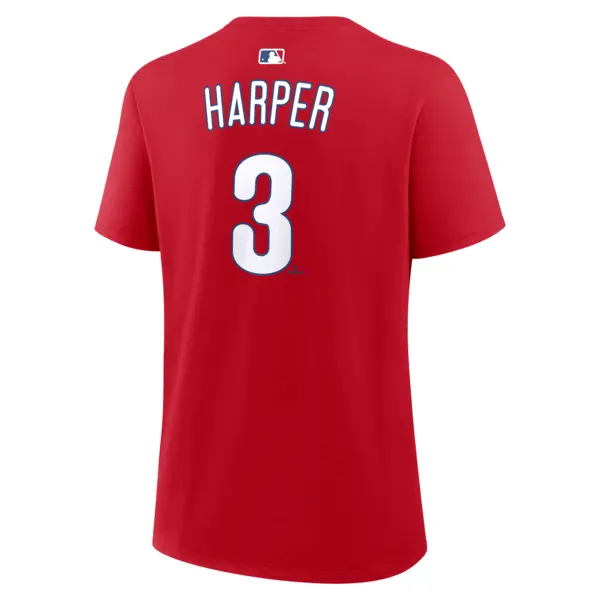 Nike Bryce Harper Philadelphia Phillies Mlb T-shirt - Red