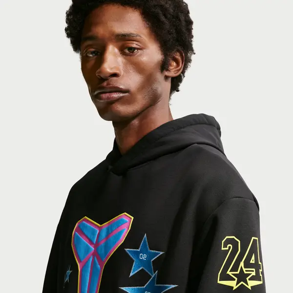 Nike Kobe Fleece Pullover Basketball Hoodie - Black