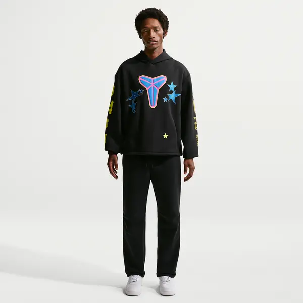 Nike Kobe Fleece Pullover Basketball Hoodie - Black