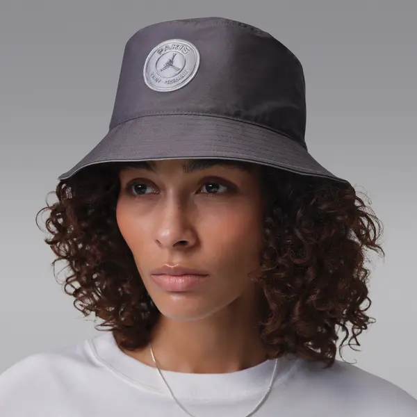 JORDAN Paris Saint-germain Apex Bucket Hat - Grey