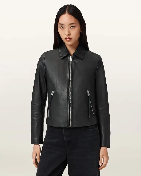 ALLSAINTS Danbury Leather Biker Jacket