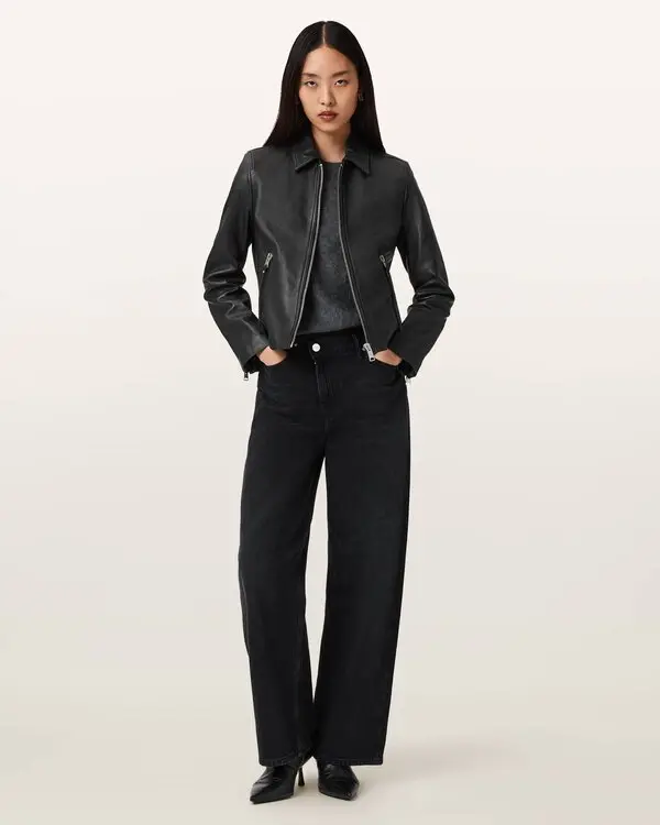 ALLSAINTS Danbury Leather Biker Jacket