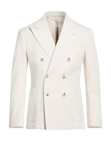 MANUEL RITZ Blazer Size Cotton - Beige