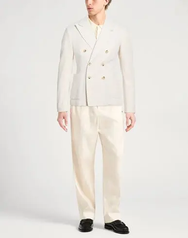 MANUEL RITZ Blazer Size Cotton - Beige