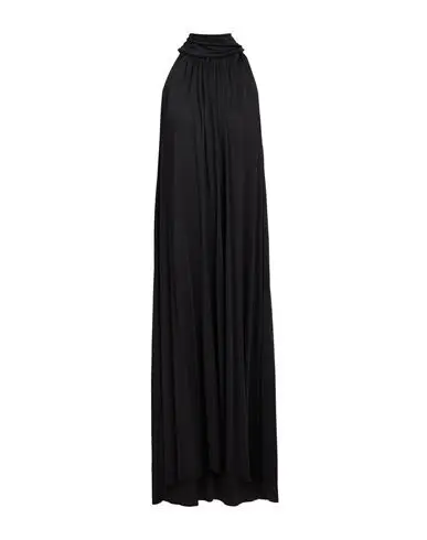 DEPARTMENT 5 Midi Flared Halterneck Dress - Black