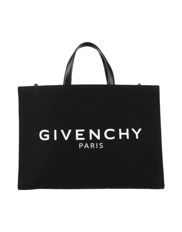 Givenchy Large Canvas Shopper Bag - Black