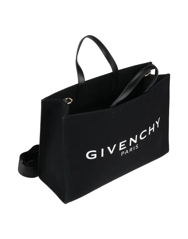 Givenchy Large Canvas Shopper Bag - Black