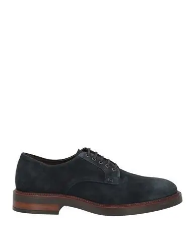 HACKETT Leather Derby Shoes - Navy